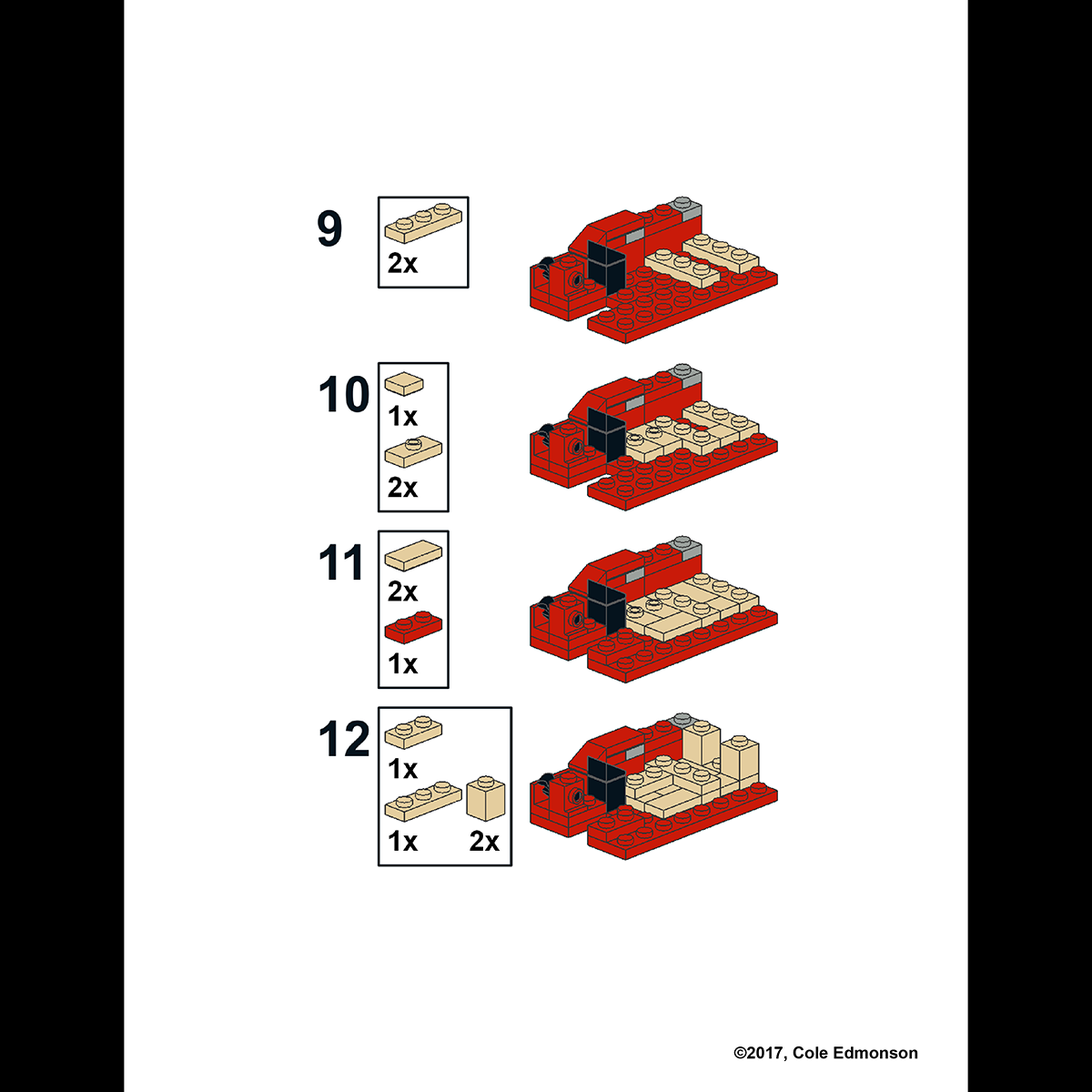 Lego Car Instructions Custom