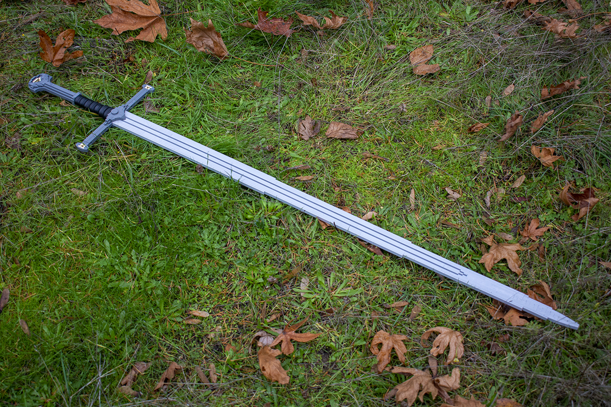 Andúril (1:1), a LEGO Brick Replica by Cole Edmonson